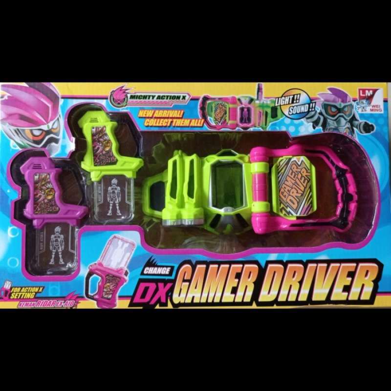 Promo Mainan Anak Sabuk Kamen Rider Dx Gamer Driver Ex Aid Diskon 9% Di Seller Alenila Store ...