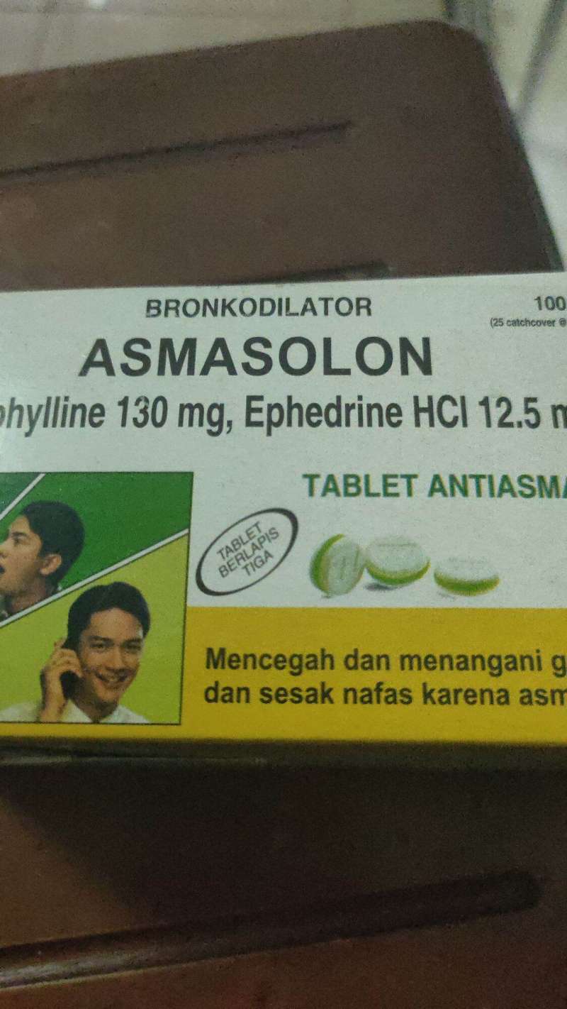 Promo Asmasolon 1box Isi 25lembar Diskon 4% Di Seller M28_health&beauty ...