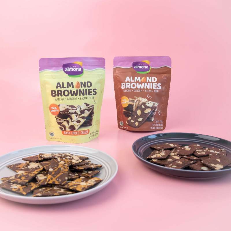 Jual Barefood Almona Almond Brownies 50 Gram Varian Rasa Original Ori ...