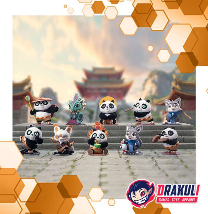 Jual Toys Pm Figure Universal Kung Fu Panda Series Figures Blind Box Di ...