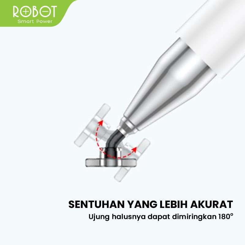 Promo Robot Rsp01 Universal 2 In 1 Capacitive Stylus Pen For Mobile And ...