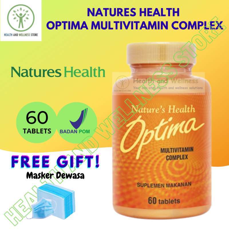 Jual Natures Health Optima Multivitamin Complex 60 Tablets Di Seller ...
