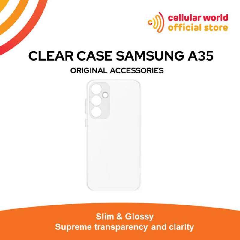 Jual Samsung Galaxy A35 5g Clear Case Garansi Resmi Di Seller Cellular World Official Store ...