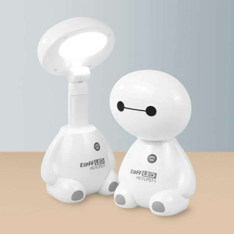 Promo Lampu Meja Belajar Model Kartun Baymax 12 Led Cool White Hcylp071 ...