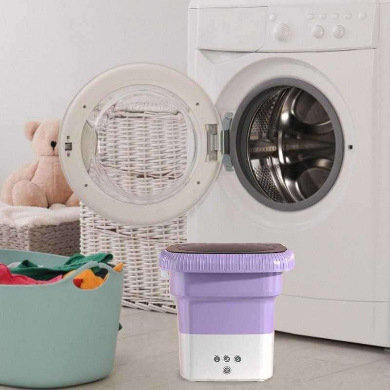 Jual Haoyunma Mesin Cuci Mini Lipat Portable Foldable Washing Machine 6 ...