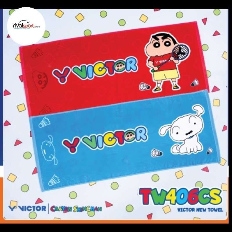 Jual Handuk Victor X Crayon Shinchan Tw 406 Cs Di Seller Rivaisport ...