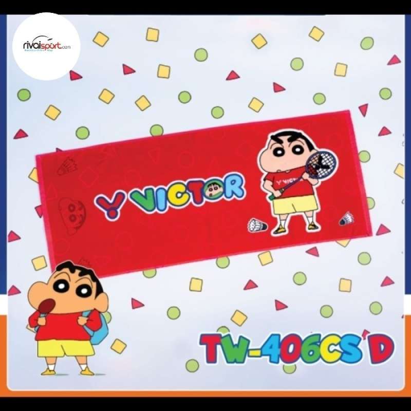 Jual Handuk Victor X Crayon Shinchan Tw 406 Cs Di Seller Rivaisport ...