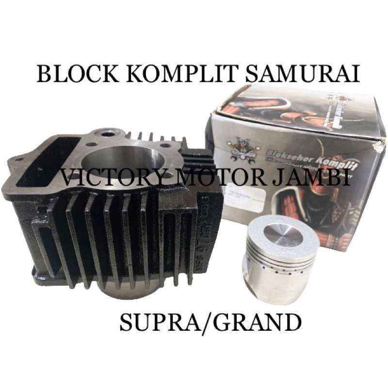 Jual Blok Block Komplit Cylinder Assy Supra Grand Samurai Di Seller ...