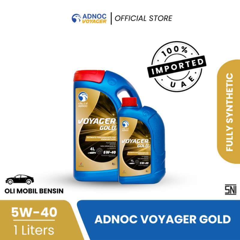 Promo Oli Mobil Adnoc Voyager Gold 5w40 - 1 Liter Diskon 9% Di Seller ...