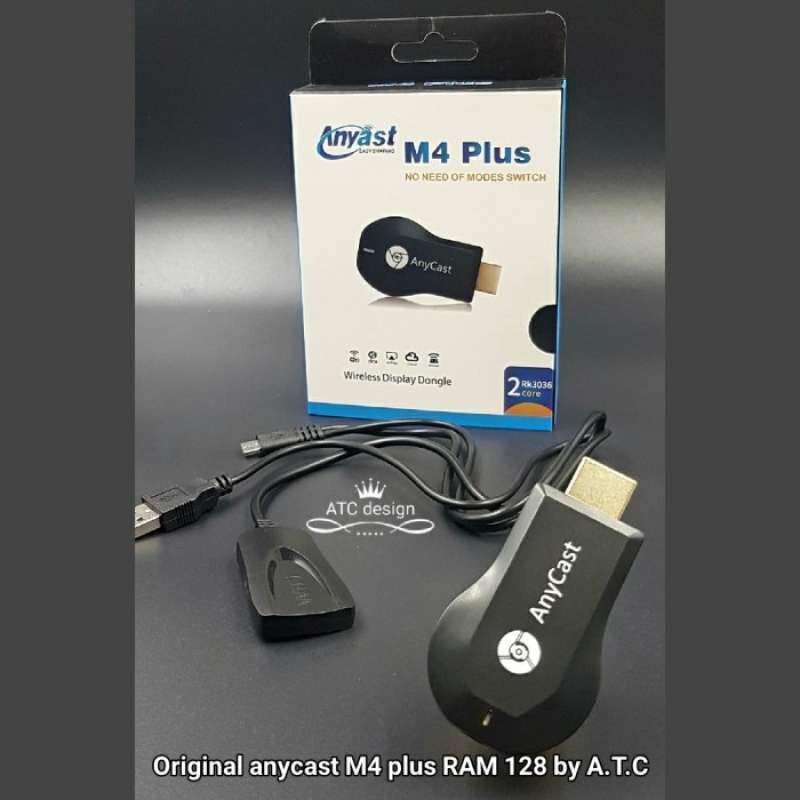 Promo Anycast M4 Plus Dongle Usb Wireless Hdmi Mirrorlink Smartview Diskon 9% Di Seller Neina ...