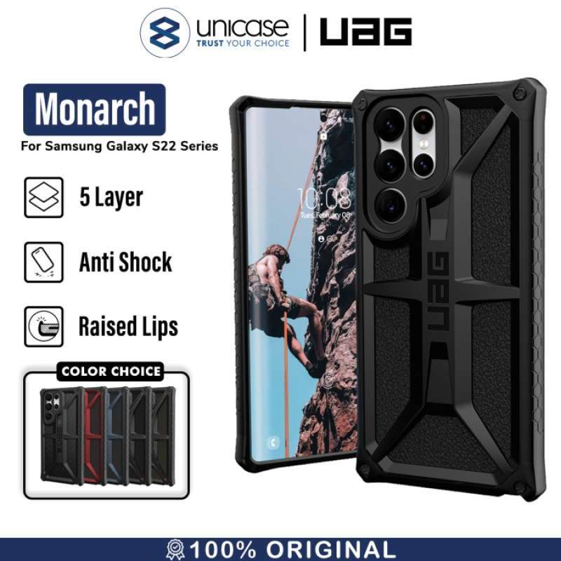 Promo Case Galaxy S22 Ultra Plus 5g Uag Monarch Hybrid Armor Casing - S22 Ultra, Black ...