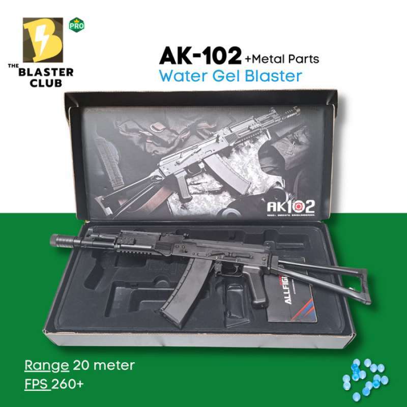 Promo Ak 102 Metal Ren Xiang Water Gel Blaster Wgb Ak 47 Elektrik Diskon 23% Di Seller Megariya ...