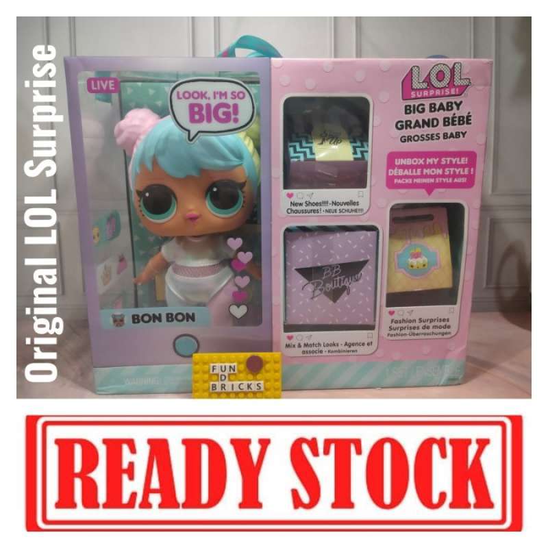 Promo Lol Surprise Big Baby Bon Bon Mga Diskon 23% Di Seller Megariya ...