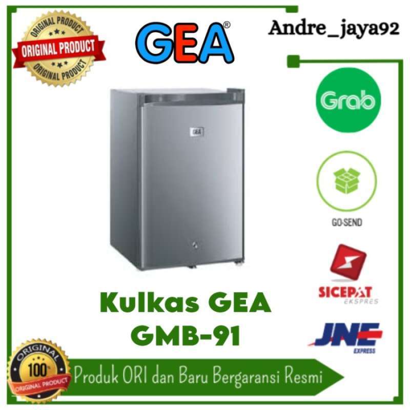 Jual Lemari Es Kulkas Mini Bar Gea 1 Pintu 89l - Gmb91 / Gmb 91 - Inox ...