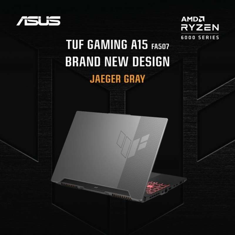 Jual Asus Tuf Gaming A15 Fa507nu-r745k6m-o - Jaeger Gray [amd Ryzen 7 ...
