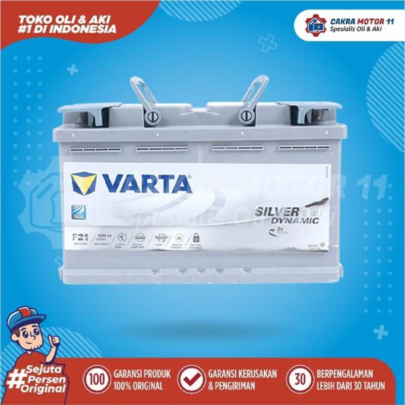 Promo Baru Aki Volvo 580 Varta Silver Dynamic Agm 58000 / 58001 80ah New Diskon 2% Di Seller ...