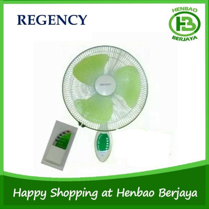 Promo Regency Wall Fan 16 Inch Remote Zwfr16 Kipas Angin Dinding Timer ...