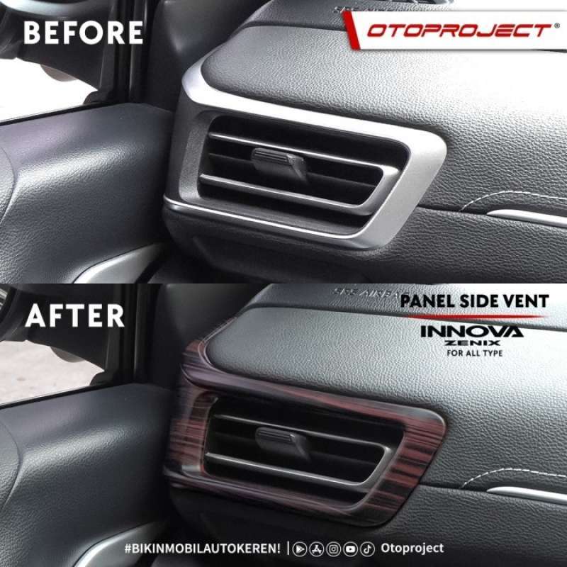 Promo New Panel Side Air Vent Ac R/l All New Innova Zenix 2022 - 2023 ...