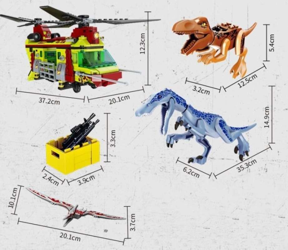 Promo 69003 Lego Jurassic World T. Rex Transport Dinosaurus Diskon 50% ...