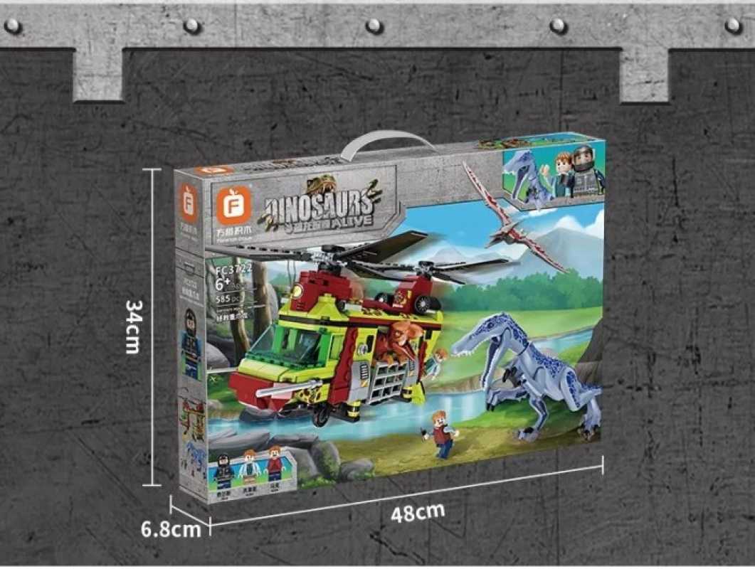 Promo 69003 Lego Jurassic World T. Rex Transport Dinosaurus Diskon 50% ...