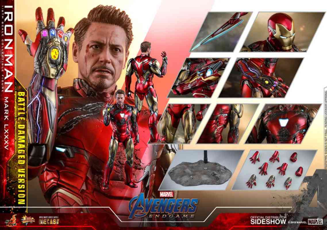 Jual Hot Toys 1/6th Scale Iron-man Mark 85 (battle Damaged). Di Seller ...