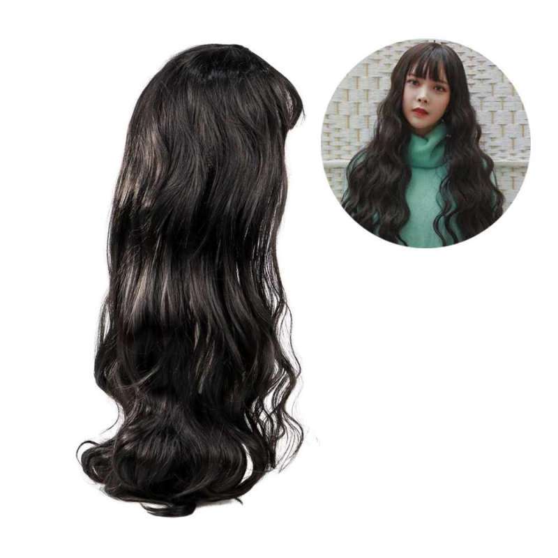 Jual Fynha Wig Rambut Palsu Model Wavy 65 Cm Hb-004 Wik Rambut Pria ...