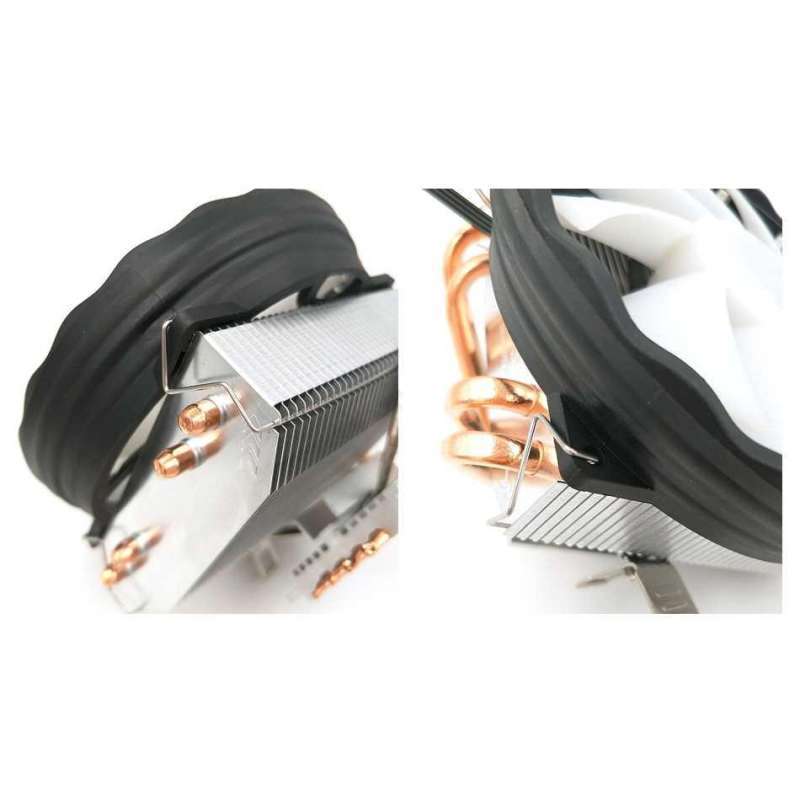 Jual Snowman Cpu Heatsink 4 Heatpipe Led Rgb With 1 Fan 120 Mm M400 ...