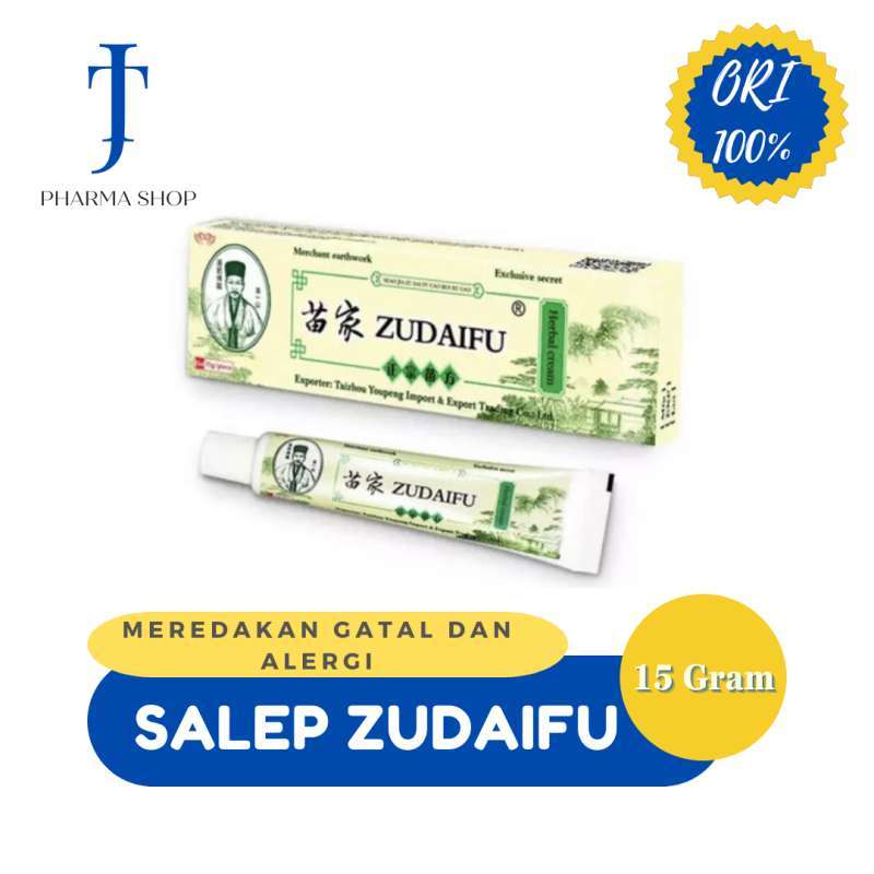 Jual Salep Zudaifu Ru Gao / Krim Obat Kulit Gatal Ruam Eksim Jamur ...