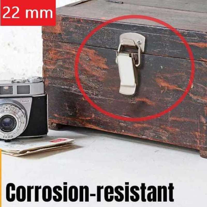 Jual Uxcell Kunci Peti Pengait Koper Spring Loaded Lock Stainless Steel ...