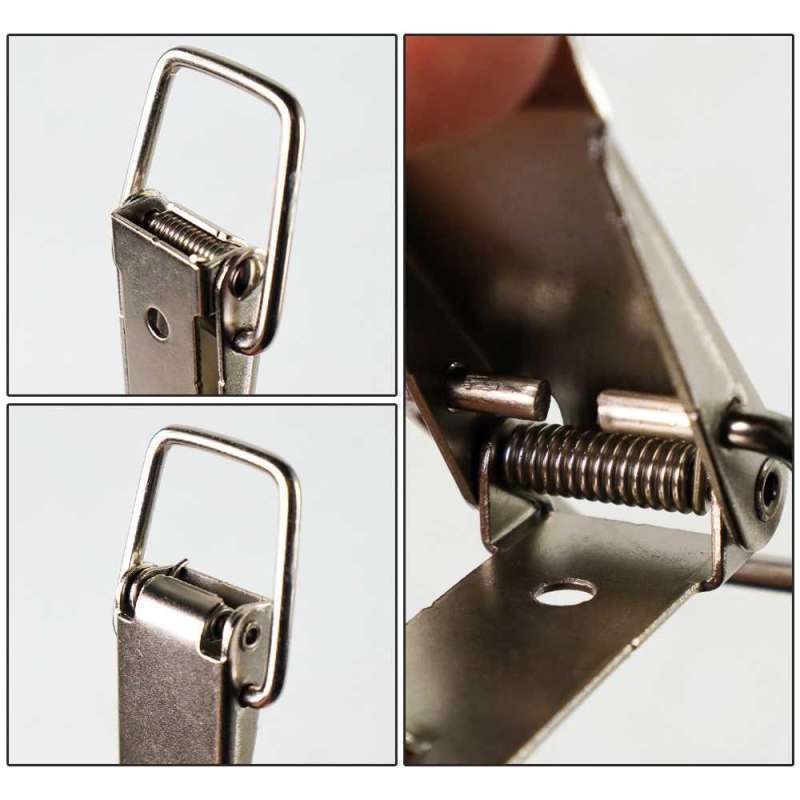 Jual Uxcell Kunci Peti Pengait Koper Spring Loaded Lock Stainless Steel ...