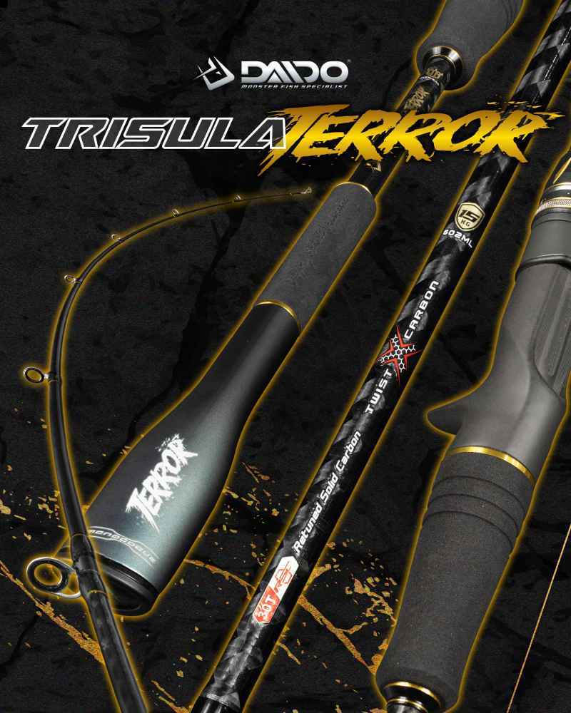 Promo Joran Pancing Daido Trisula Terror Carbon Solid 180cm Diskon 10% ...