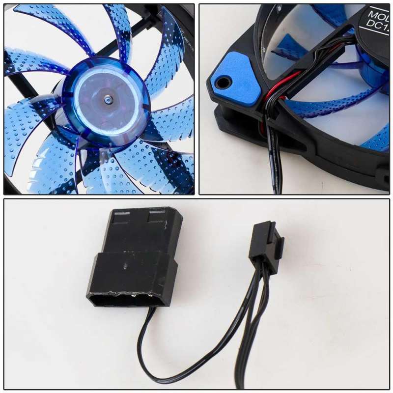 Jual Sxdool Kipas Casing Pc Gaming Led Cpu Fan 12cm 12025 Kipas ...