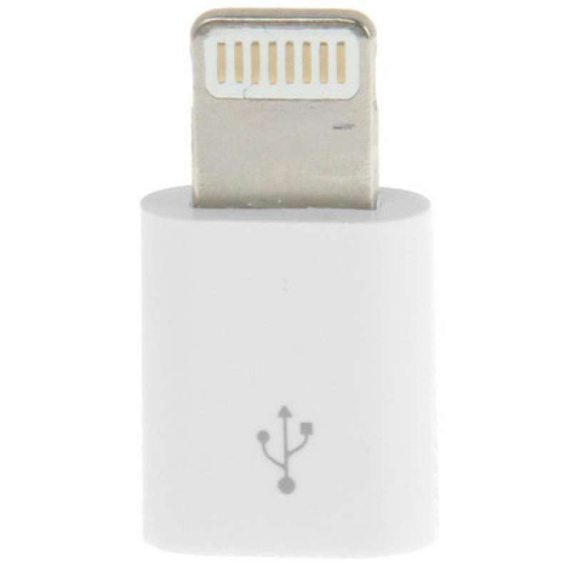Jual Micro Usb Female To Lightning 8 Pin Adapter For iPhone Kabel ...