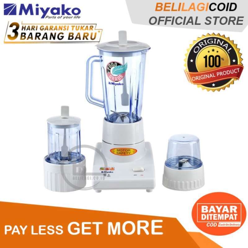 Promo Miyako Blender Plastik 3in1 Bl 102pl / Bl 102 Pl - 1l Diskon 29% Di Seller Gansirsa ...