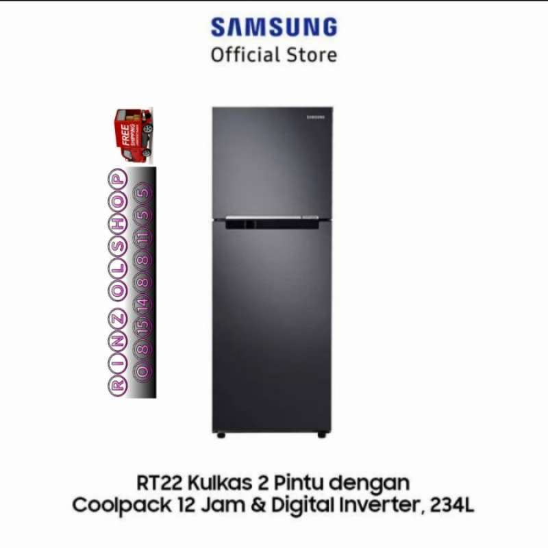 Promo Kulkas Rt22farbdb1 Digital Inverter 2 Pintu 236 Liter Diskon 2% ...