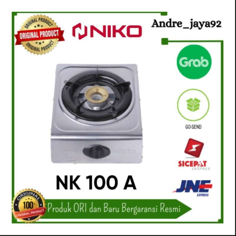 Jual Kompor Gas Niko Nk 100 A, 1 Tungku Di Seller Andre Jaya 92 Official Store - Weru Kidul-2 ...
