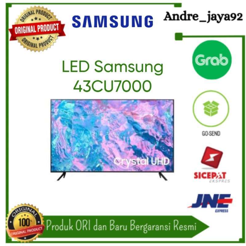 Jual Led Smart Tv Samsung Kualitas 4k Uhd Digital 43cu7000 Di Seller ...