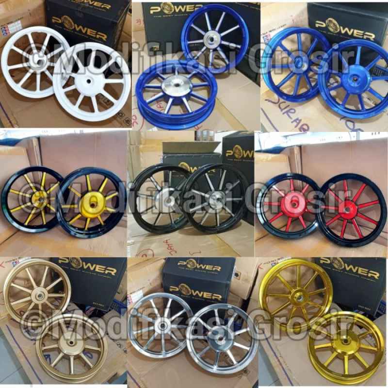 Promo Velg Racing Tapak Lebar Power Sun 125 150 Diskon 23% Di Seller ...