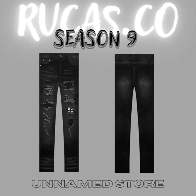 Jual Promo - Rucas S9 Grand Combination Black Jeans [original] Di ...