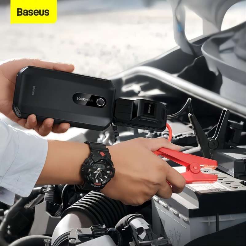 Jual Baseus Car Jump Starter 1000a 12v 10000mah Portable Battery ...