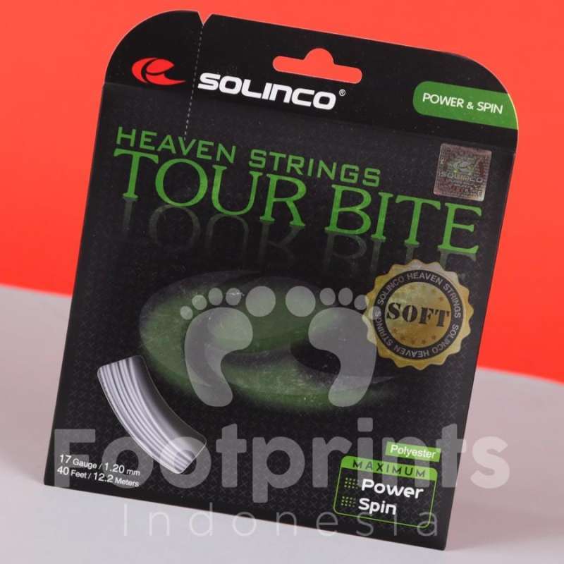 Jual Solinco Tour Bite Soft Senar Raket Tenis Tennis Strings Original ...