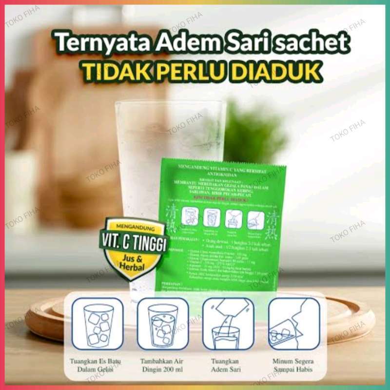 Jual Adem Sari 7gr - Per Sachet Di Seller Toko_fiha - Rungkut Tengah ...