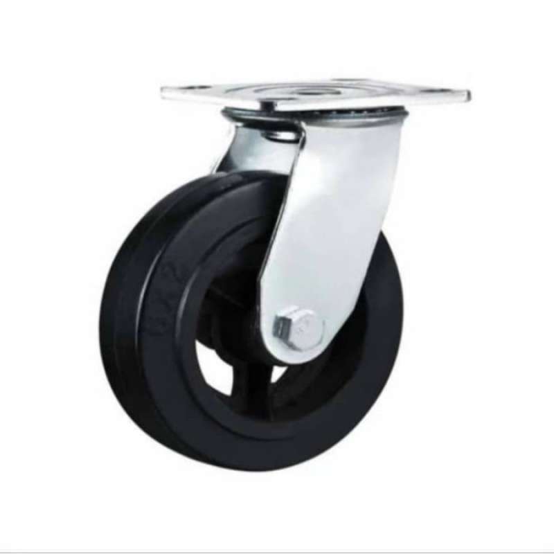 Promo Roda Caster / Troli / Troly Karet 6 Inch Heavy Duty Hidup ( Putar ...