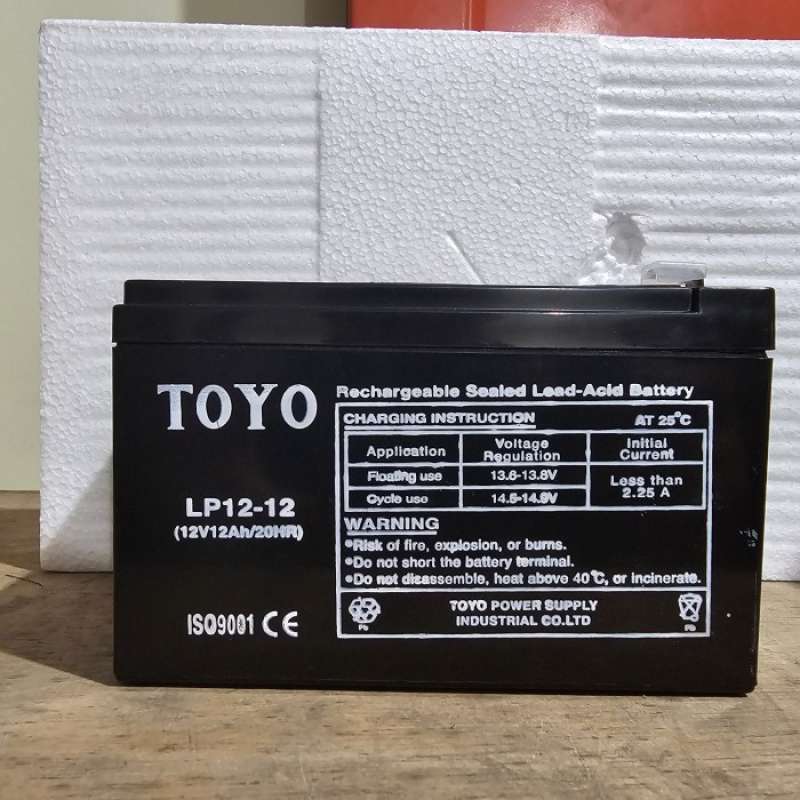 Promo Aki 12v 12ah Mf Aki Kering Vrla Battery 12 V 12 Ah 12v12ah Sale ...