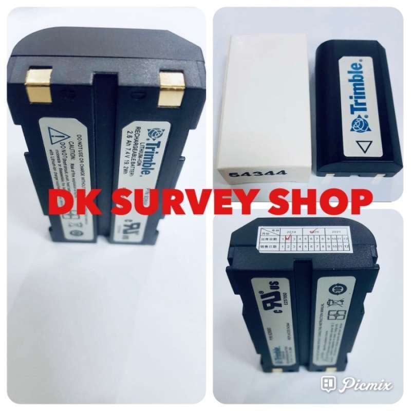 Promo Battery Trimble Baterai Trimble Gps 5700 5800 R6 R7 R8 Replaces ...