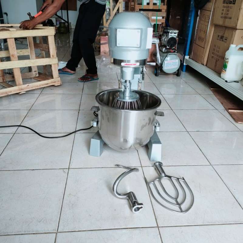 Promo Planetary Mixer 20 Liter, Mixer Roti 20 Liter, B20,hitech ...
