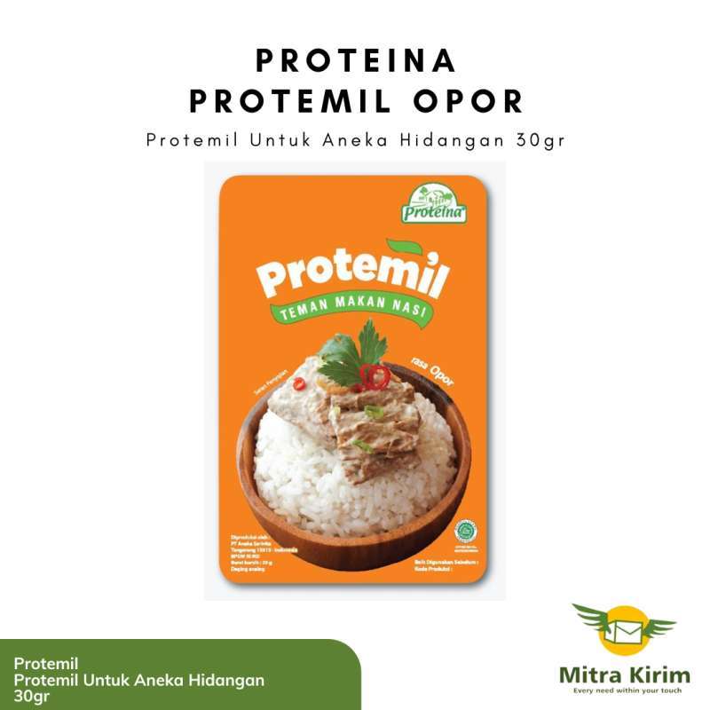 Jual Protemil Lauk Siap Santap 30gr Rasa Balado, Opor Dan Gulai Makanan ...