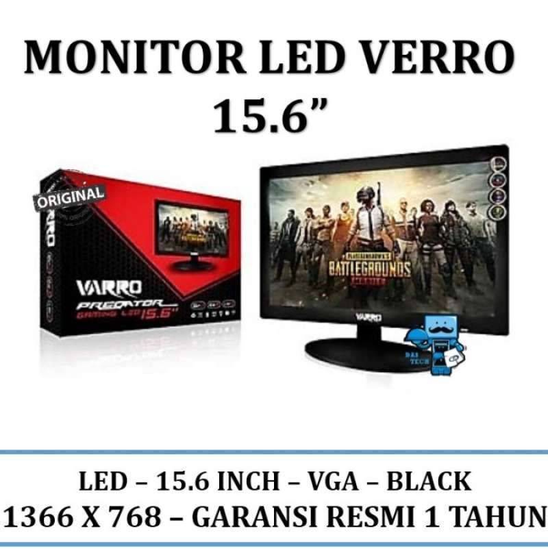 Promo Monitor Led Varro 15.6 - Garansi Resmi Diskon 23% Di Seller ...