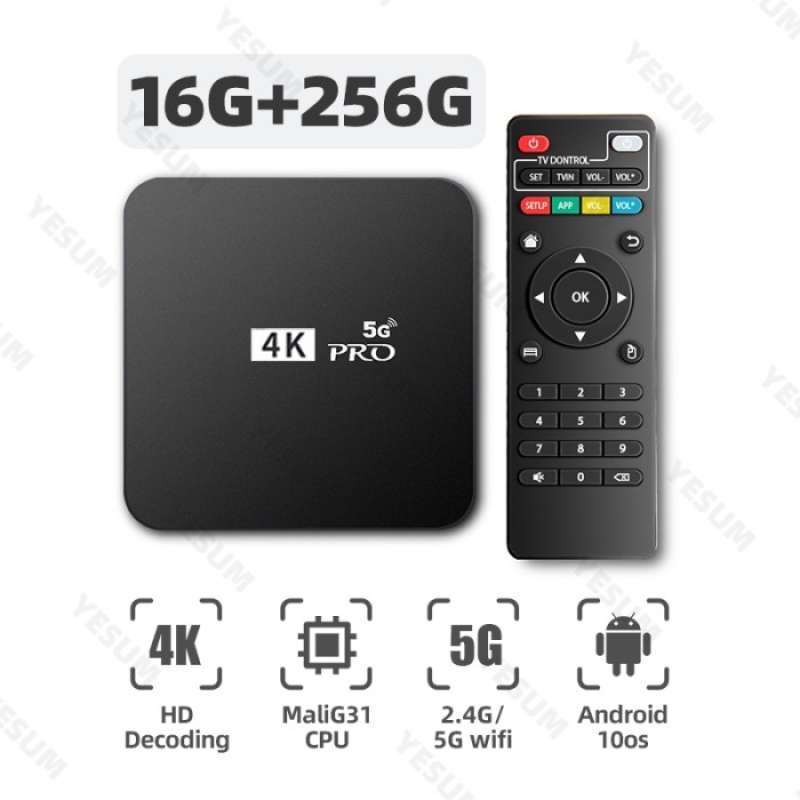 Promo Android Tv Box Mxq Pro 5g 4k Ultra Hd / Set Top Box Mxq Pro 5g - 16+256gb Diskon 30% Di ...
