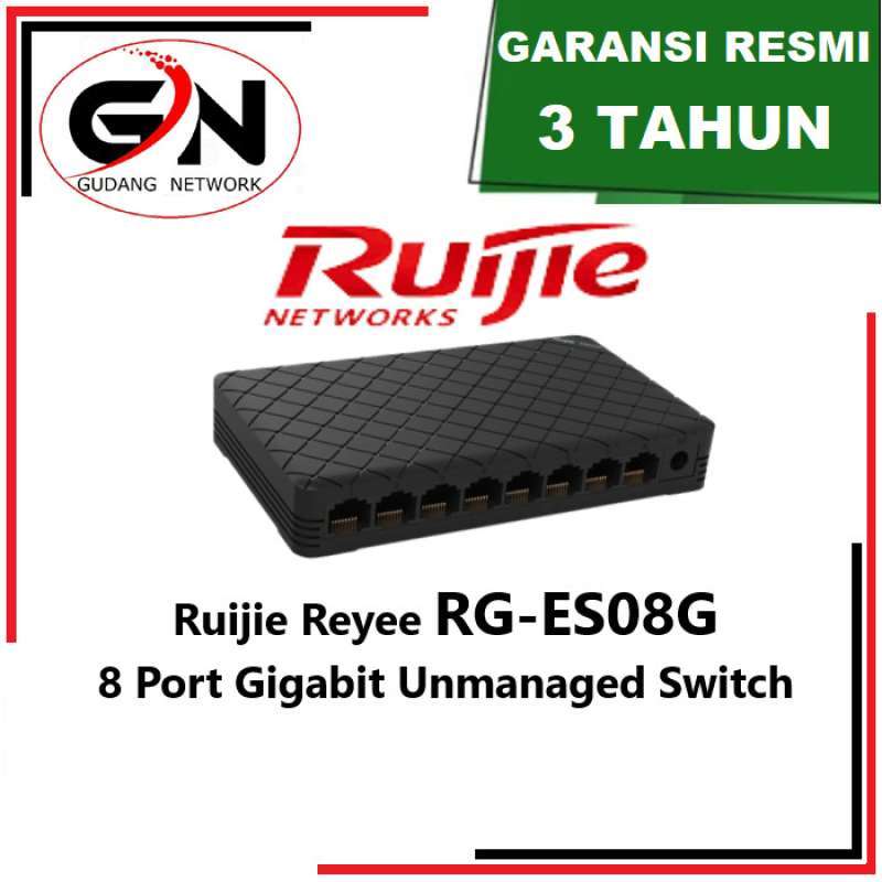 Promo Ruijie Reyee Rg Es08g 8 Port Gigabit Unmanaged Switch Diskon 23